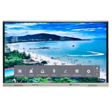 Quality 4K Resolution Interactive Flat Panel 350 Brightness High Brightness And 15W * 2 for sale