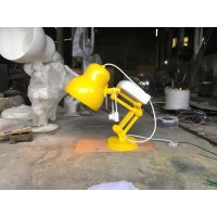 Quality Exhibition Hall Metal Art Sculptures Art Lamp Modern Steel Sculpture for sale