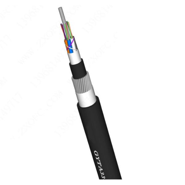 Quality GYTA33 72 Core Fiber Optic Cable for sale