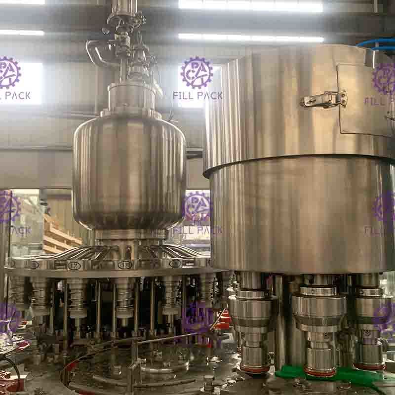 Quality High Capacity Pulp Juice Filling Machine Plastic Bottles PLC Control for sale