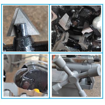 Quality Portable Automatic Pipe Threading Machine Customized High Speed Electric for sale