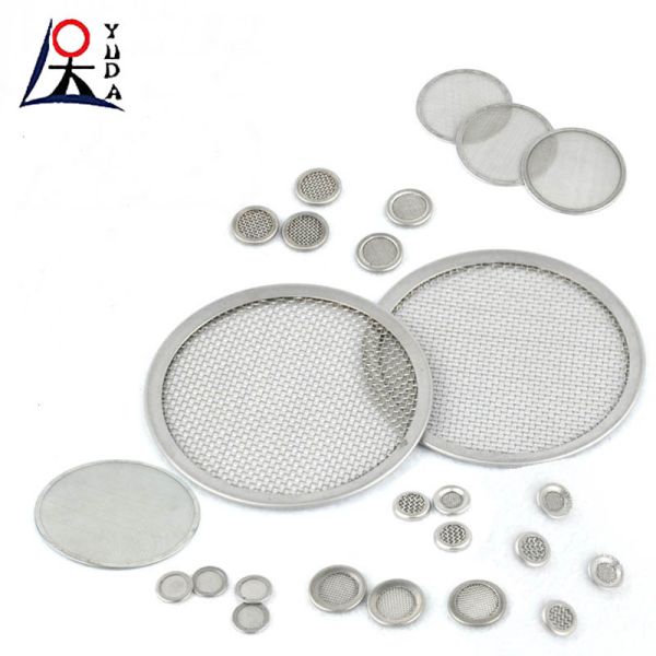Quality SS Stainless Steel Disc 316 Coffee Puck Screen Mesh Cone Shape Smoking Filter Net for sale