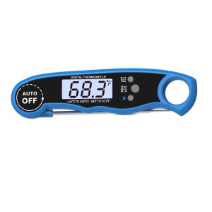 Quality Food Cooking Waterproof Digital Meat Thermometer With Probe Folding IP67 for sale
