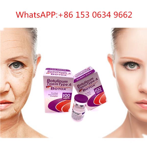 Quality 50u 100u 150u Type A Allergan  Injection Botulinum Toxin For Anti Wrinkle for sale