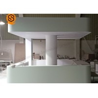 Quality Solid Surface Large Bar Counter Scratch Resistant ISO Certificate for sale