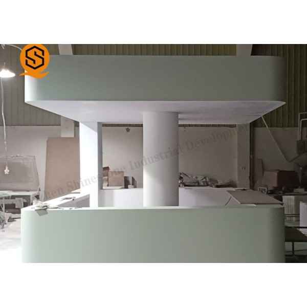 Quality Solid Surface Large Bar Counter Scratch Resistant ISO Certificate for sale