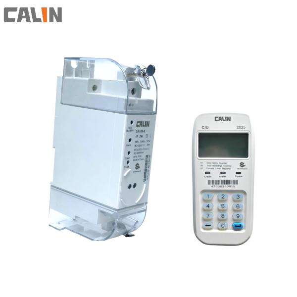 Quality Din Rail Smart Electric Meters Remote Control Single Phase Watt Hour Meter for sale