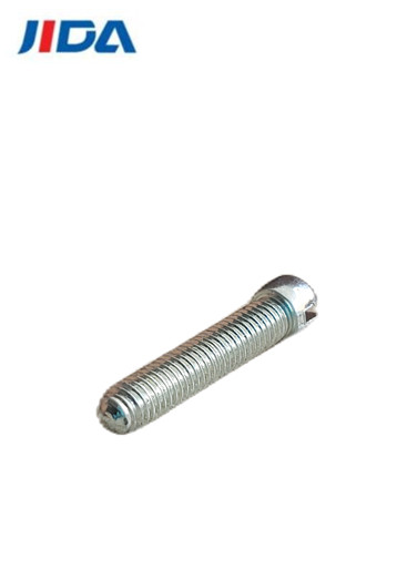 Quality M3 X 16mm Round Slotted Head Machine Screw Blue White Zinc for sale