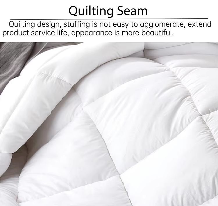 Customized Luxury White Warm 10% Duck Down Hotel Duvet (JRD964)