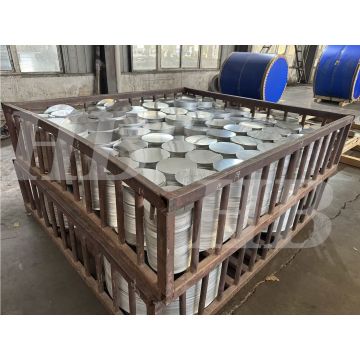 Quality Pure 1050 Cookware Aluminum Circles H14 1/4 Hard Alloy Silvery Plain Surface for sale