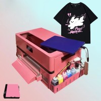 Quality Wholesale 13inch DTF A3 Desktop Inkjet Printer Clothing T-shirt Printer Machine for sale