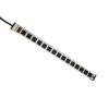 china 15 Way Receptacle Horizontal Multi Outlet Power Strip UL Approved With Surge