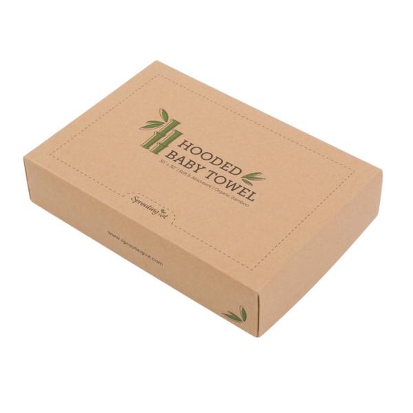 Quality Recyclable Eco Friendly Packaging Box Kraft Paper Cardboard Postal Boxes for sale