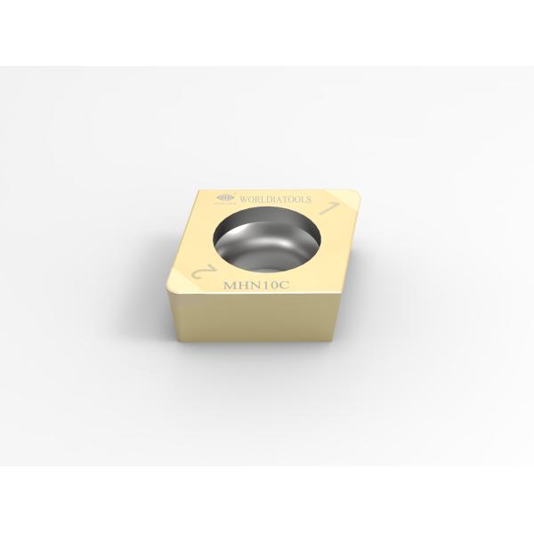 Quality 2 Tips CCGW09T304 PCBN Cutting Inserts C3 Coating Carbide Turning Tool for sale