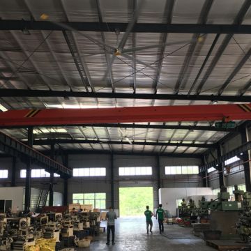 Quality 0.40KW High Speed High Volume Large HVLS Fans For Gym Mall for sale