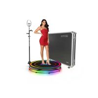 Quality Automatic Control 360 Selfie Video Booth Portable for sale