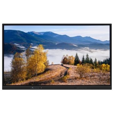 Quality Iboard Interactive Whiteboard Win 10 Android 13 Finger Touch TV Display 65 75 86 for sale