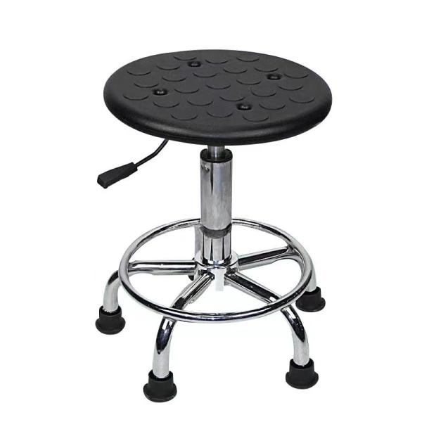 Quality School Science Anti Static Lab Chair ESD PU Leather Office Chair Stools for sale