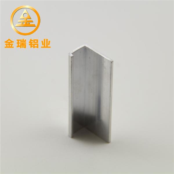 Quality Sandblasted Aluminium Corner Profile 6063-T5 6061-T5 Material Deep Processing for sale
