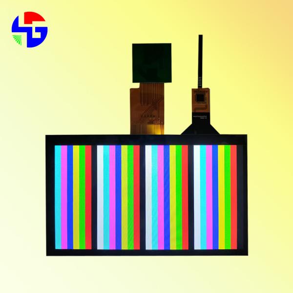 Quality 7 inch TFT LCD Display LVDS Interface 40PIN 300cd/M2 1024x600 IPS for sale