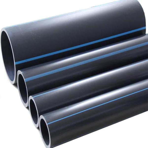 Quality Large Diameter Hdpe Mining Pipe Black Pe Sewage Wastewater Conveyor Pipes for sale