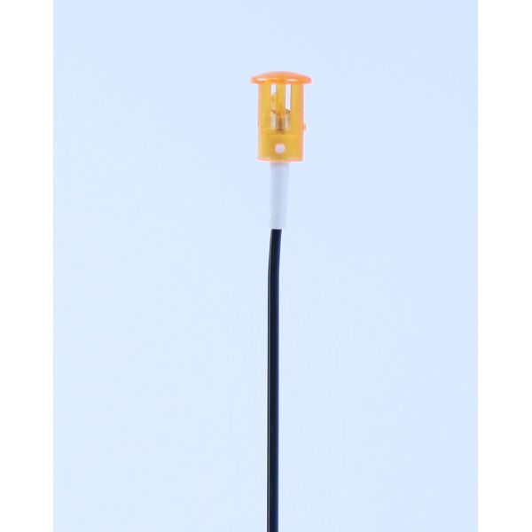 Quality Yellow LED Pilot Light Low Voltage 10mm 3V Neon Pilot Light for sale