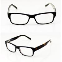 Quality Lightweight Black Classic Acetate Mens Eyeglasses Frames For Promotion for sale