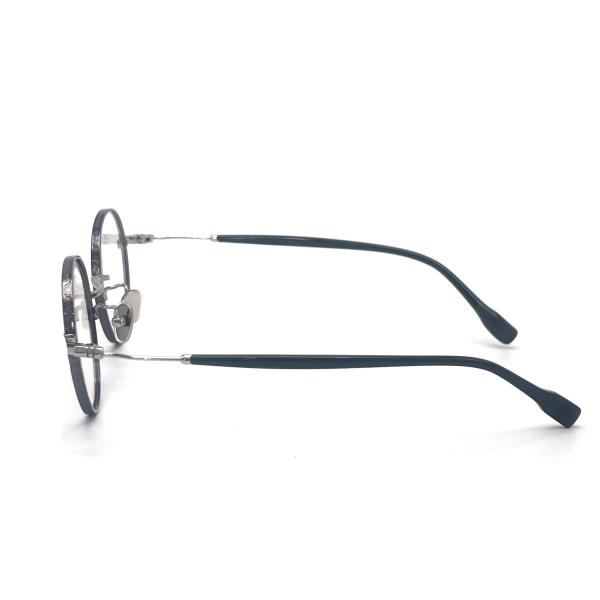 Quality TD065 Lightweight Titanium Frame with retro round eyeshape for sale