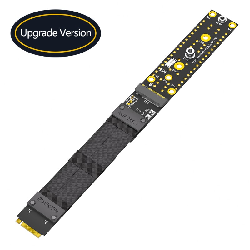 M.2 NVMe SSD Extension Cable close-up view