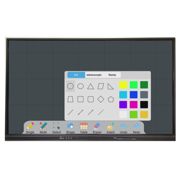Quality 86" LED Interactive Whiteboard Super Slim Frame wall mount for sale