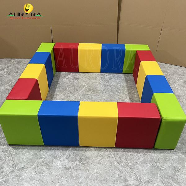 Quality Colorful Toddler Infant Soft Play Equipment For Rental Soft Play Set for sale