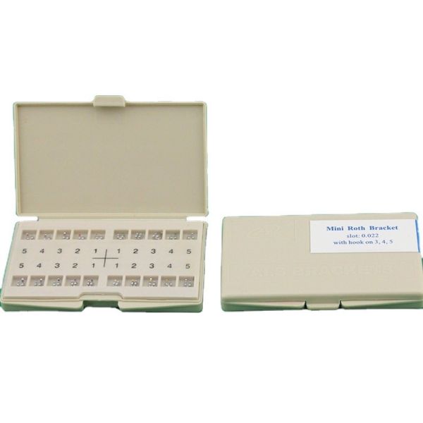 Quality Edgewise Bondable Mesh Orthodontic Bracket Hot Low Profile Dental Ortho for sale