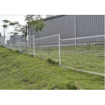 Quality BRC 5mm Roll Top Weld Mesh Fencing Hot Dip Galvanized for sale
