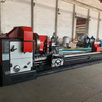 Quality CW6180Q Brake Drum Brake Disc Lathe Machine Metal Pipe Threading Horizontal for sale