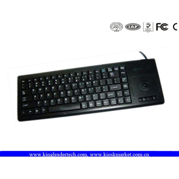 Quality Black ABS Plastic Keyboard Laser - Etched With Magnetic Strip Reader for sale