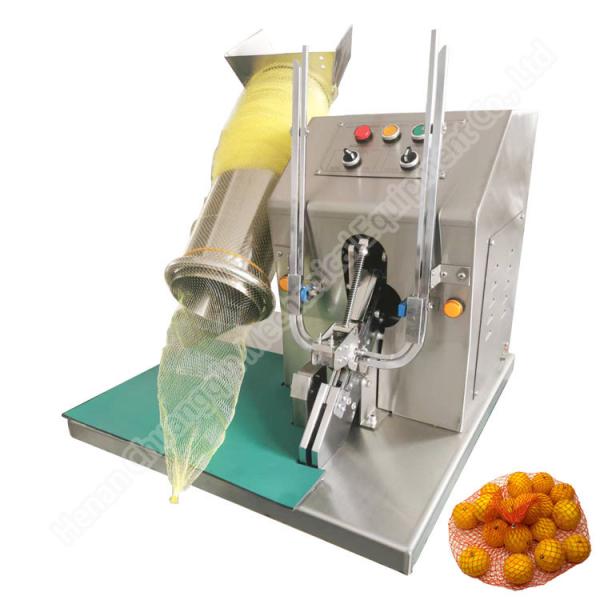 Quality Net Packing Machine Fruit Net Bag Packing Machine Auto Mesh Bag Net Packing for sale