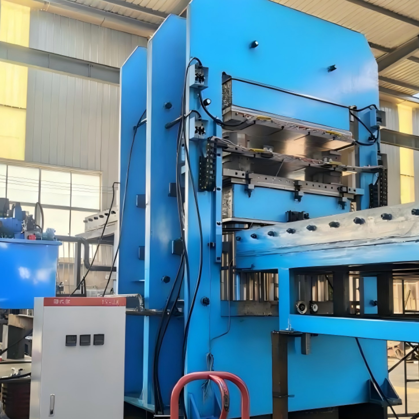 Quality Automatic Rubber Vulcanizing Press Machine For Production Rubber Backed Ceramic for sale