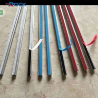 Quality UPVC Window Aluminum Spacer Bar With White Or Black Butyl Tape for sale