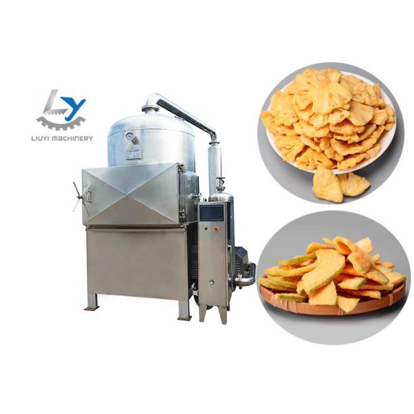 Quality Commercial Automatic Chips Frying Machine 50kg/ Batch PLC Control Highly Efficient for sale