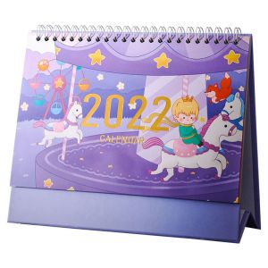 Quality Personalised Stand Up Daily 2022 Desktop Calendar Planner Oem For Office Home for sale