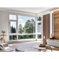 Quality White Residential Aluminium Casement Windows Thermal Brake AAMA for sale