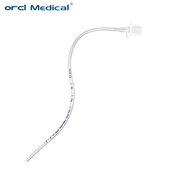 Quality Nasal Preformed ETT Endotracheal Tube / Uncuffed Tracheal Tube for sale