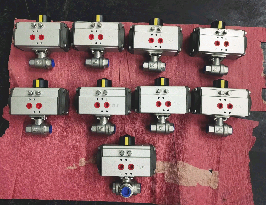 Quality OEM Rack And Pinion Pneumatic Rotary Actuator 90 Degrees for sale