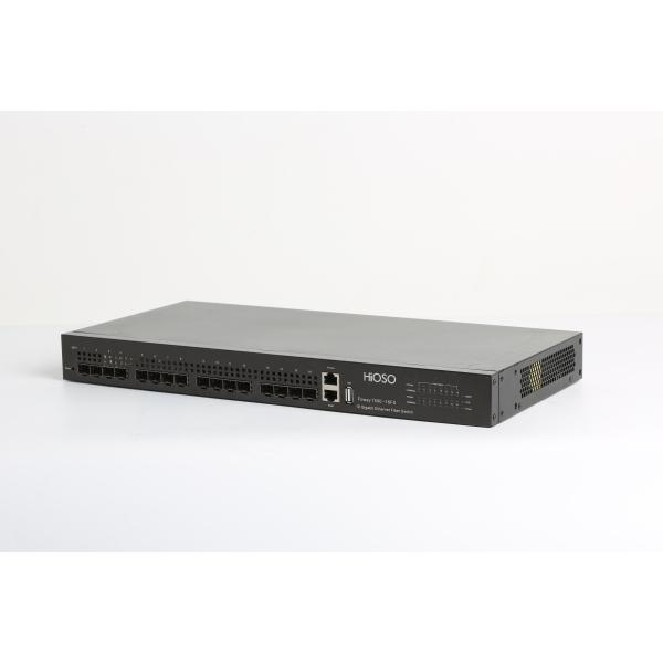 Quality 16Mbit 6 10G SFP+ FX Ports Fiber Cable Switch Support SFP Hot Plug for sale
