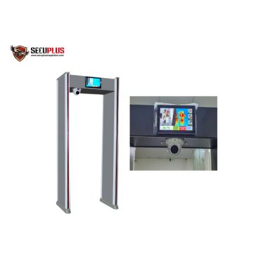 Quality walk through metal detector with fever screening thermal imaging binocular for sale