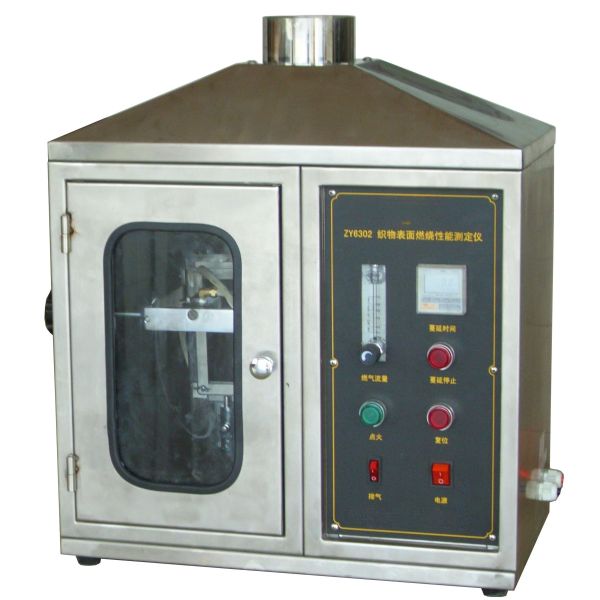 Quality Textile Industry Textile Fabrics Ignitability And Burning Tester ISO 10047 for sale