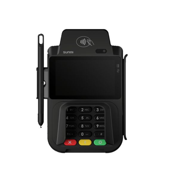 Quality Waterproof IP53 Rated Smart Pos Pin Pad With 4 Inch HD Touch Screen for sale