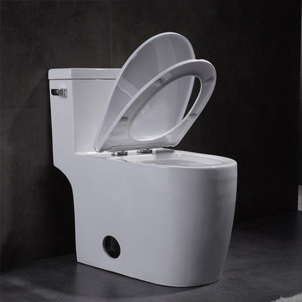 Quality American Standard One Piece Concealed Trapway Toilets Round 0.8GPF for sale