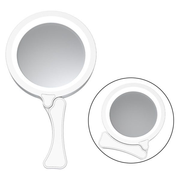 Quality Multi-functional Handheld Three-fold LED Acrylic Lens 17 White LED Scale for Reading for sale