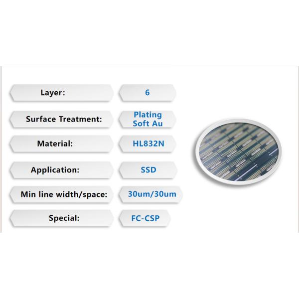 Quality Advanced Multilayer PCB For SSD Precision 6-Layer PCB Fabrication & Assembly for sale
